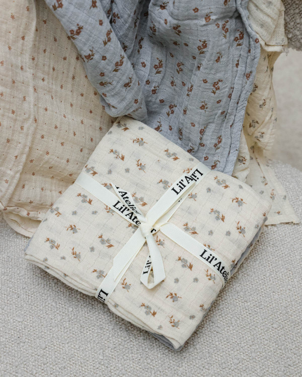 Lil' Atelier Nbnisley Turtledove 3 Pack Nappies