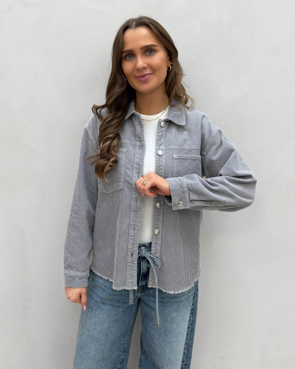ONLY Onlmaiko-Bitten Tradewinds L/S Cord Shacket